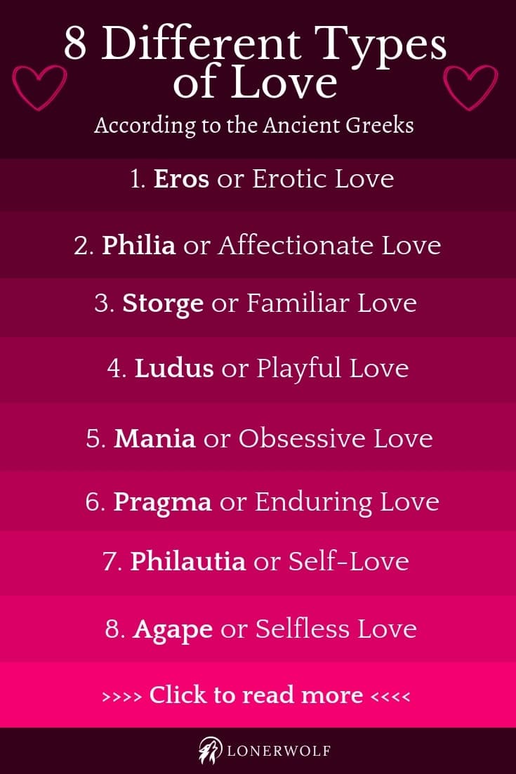 8 Different Types Of Love According To The Ancient Greeks LonerWolf