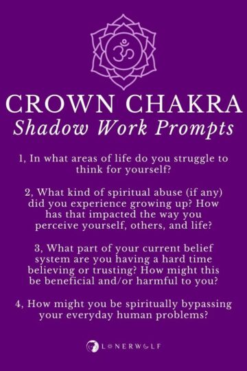 35 Shadow Work Prompts (For Each Chakra) ⋆ LonerWolf