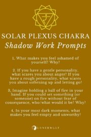 35 Shadow Work Prompts (For Each Chakra) ⋆ LonerWolf