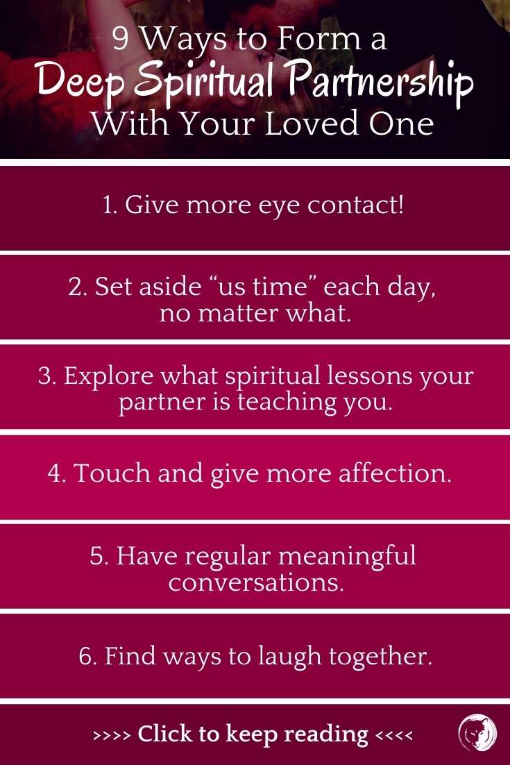9 Ways to Create a Deep Spiritual Partnership With Your Loved One ⋆ ...