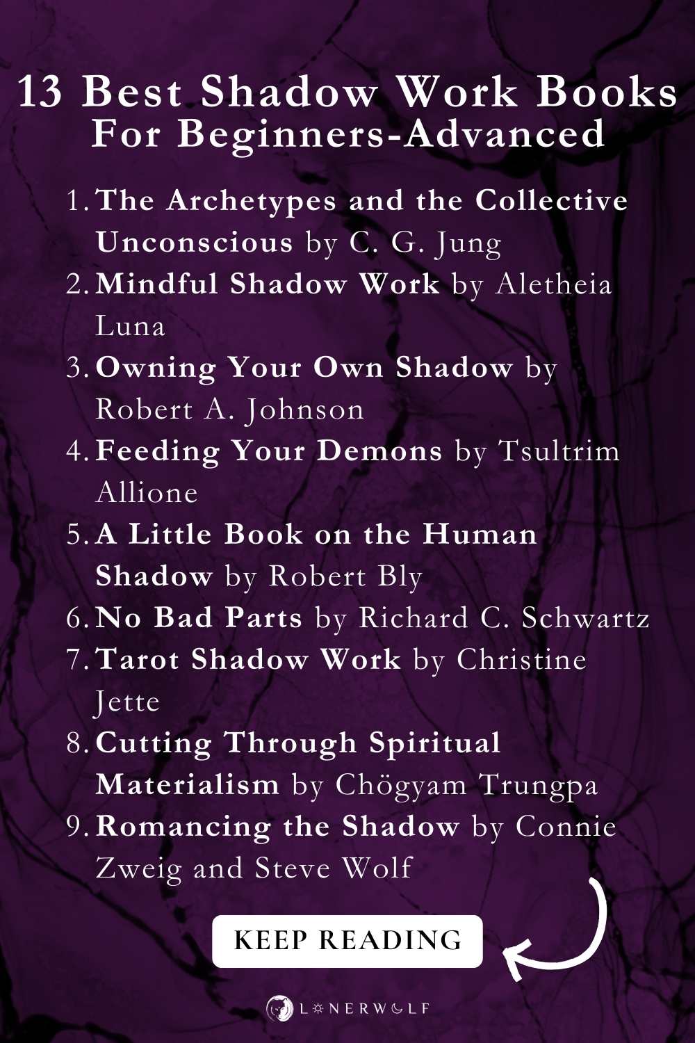 13 Best Shadow Work Books For Beginners-Advanced (+ PDF) ⋆ LonerWolf