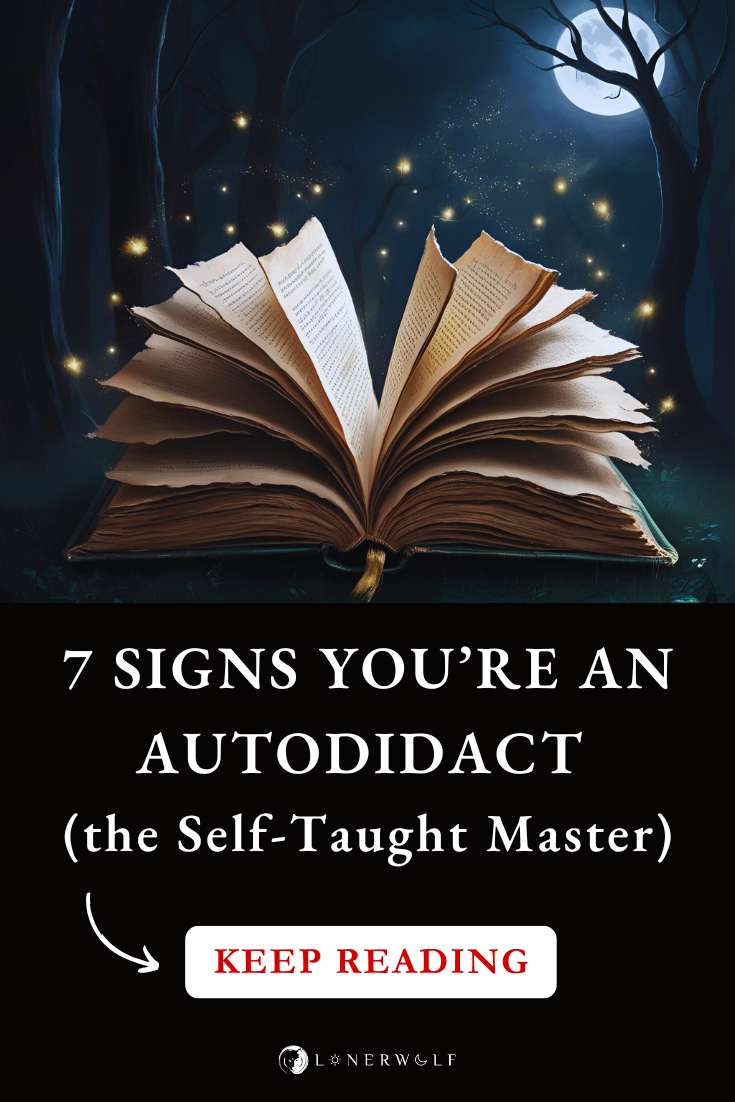 7 Signs You're an Autodidact (the Self-Taught Master) ⋆ LonerWolf